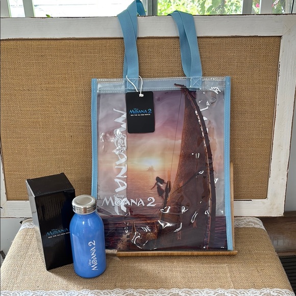 Disney | Other | Moana 2 Tote Bag And Water Bottle Set | Poshmark